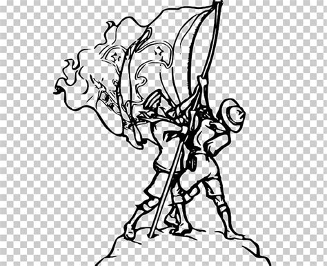 Raising The Flag On Iwo Jima Scouting Computer Icons Png Clipart Free Png Download