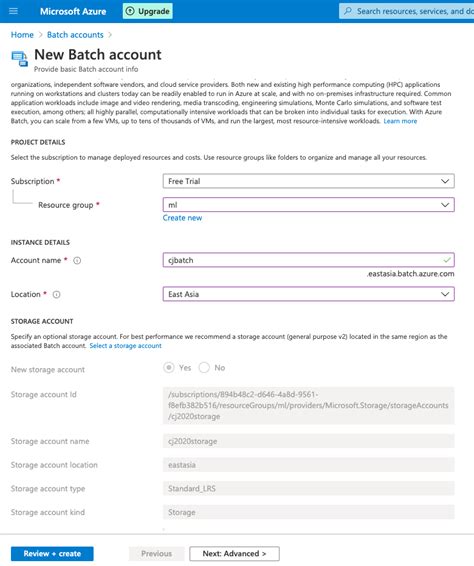 azure batch to handle embarrassingly parallel machine learning workload