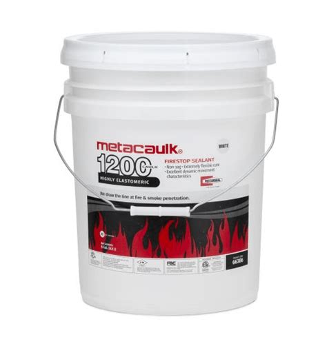 Metacaulk 1200 Firestop Sealant Fire Caulk Fire Rated Sealant