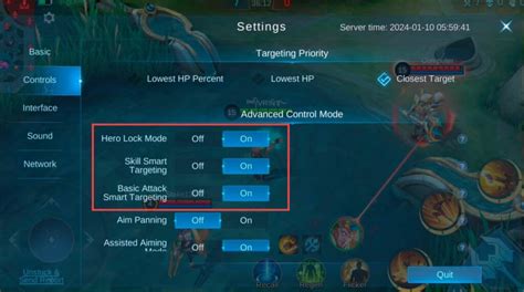 MLBB Control Settings GamesKeys Net