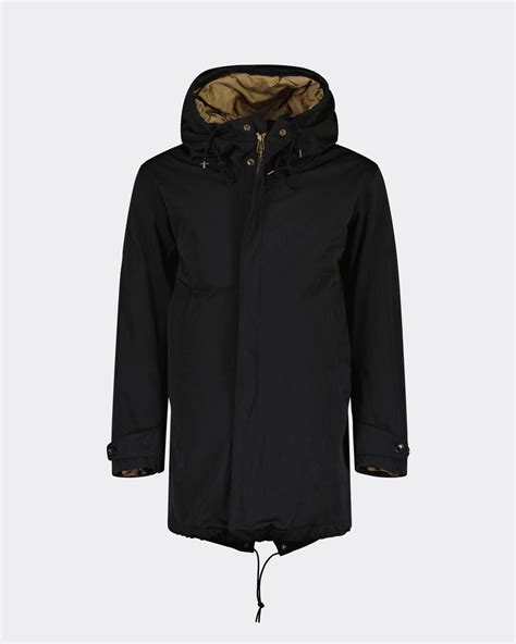 Ten C Core Down Parka Zwart Beachim