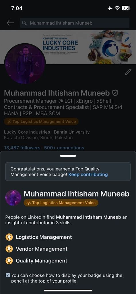 Muhammad Ihtisham Muneeb On Linkedin Linkedintopvoice Creativity Grateful Community