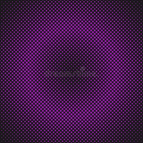 Abstract Geometric Halftone Dot Pattern Background Design From Circles Stock Vector