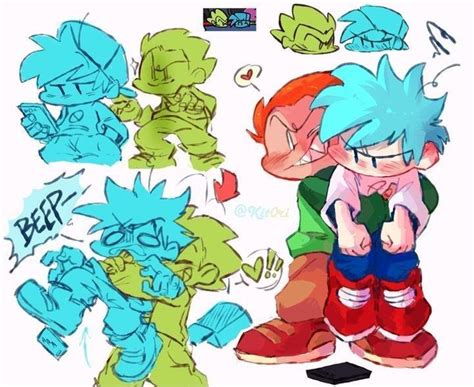 Pico Hugs Babefriend Cute Drawings Goofy Drawing Recent Anime