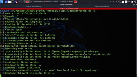 Cmsmap Open Source Cms Scanner Geeksforgeeks