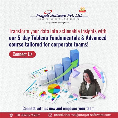 Pragati Software Pvt Ltd On Linkedin Tableau Datavisualization Corporatetraining
