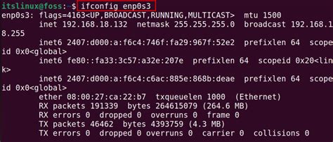 Linux Ifconfig Command Examples Its Linux Foss