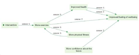 An Illustrative Example Of A Very Simple Causal Map Download Scientific Diagram
