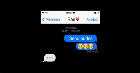 IMessage Nudes Imessage Sticker TeePublic