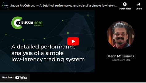 Detailed Performance Analysis Of A Simple Low Latency Trading System