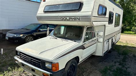 Tour Of Toyota Motorhome 1986 Dolphin Rv Youtube