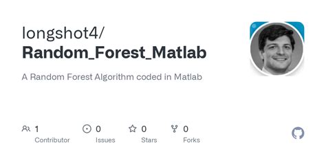 GitHub Longshot Random Forest Matlab A Random Forest Algorithm Coded In Matlab