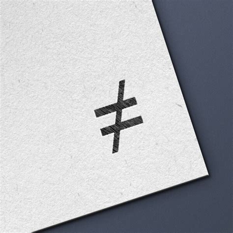 Ungleich ≠ Sonderzeichen Zum Kopieren