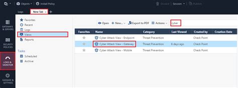 Main Screen Smartconsole