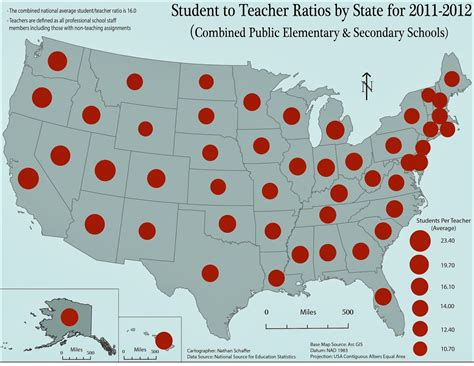 Proportional Point Symbol Map