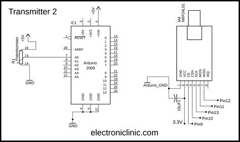 nrf24l01 multiple transmitters and single receiver for sensor