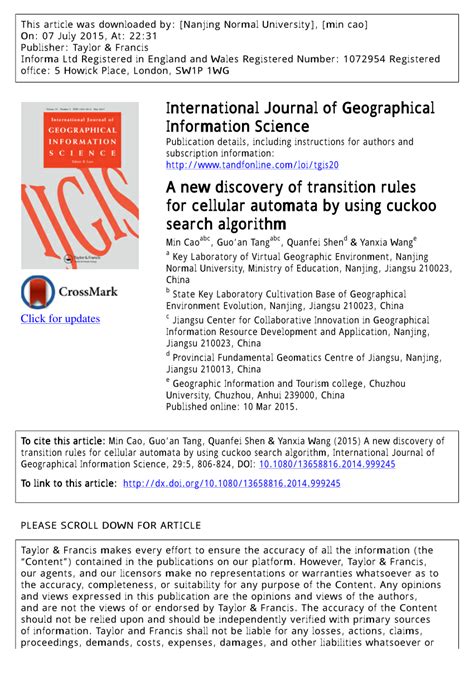 Pdf A New Discovery Of Transition Rules For Cellular Automata By