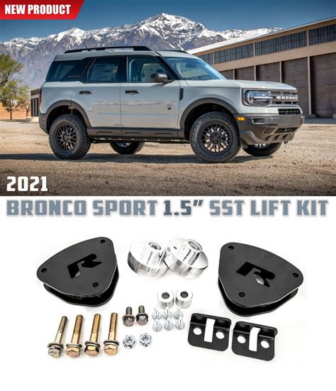 Readylift 1 5 Sst Lift Kit 2021 2023 Ford Bronco Sport Darkside Motoring
