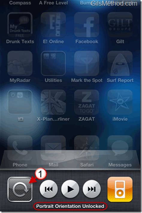 Tip How To Lock And Unlock The IPhones Screen Orientation