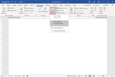How To Create A Bibliography In Word For College Papers