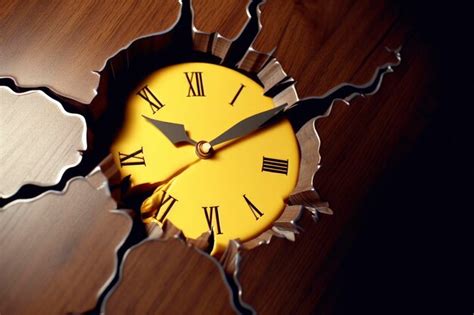 Premium Ai Image Shattered Moments A Broken Tabletop Photography