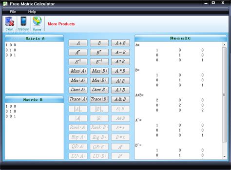 Matrix Calculator