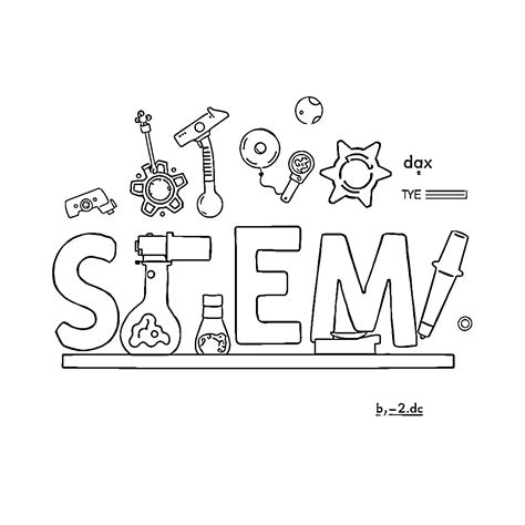 Best Stem Coloring Pages Free Printable Pdf