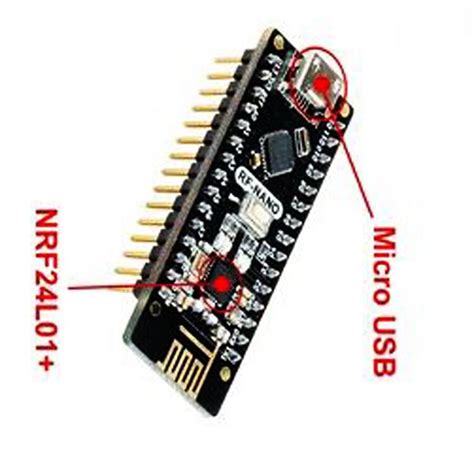 Arduino Nano NRF24l01 2 4G Board V3 0 Buy At Affordable Price Direnc Net