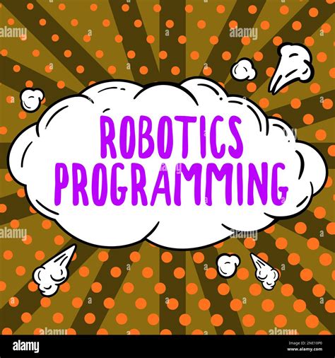 Sign Displaying Robotics Programming Internet Concept Software That