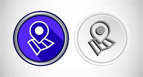 Map Pointer Location Icon Button Set Design Illustration 46700219 Vector Art At Vecteezy