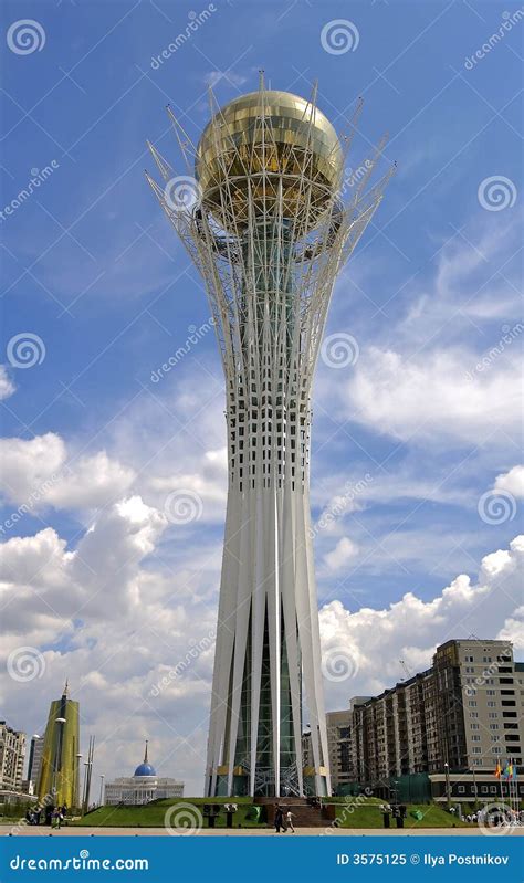 Baiterek Stock Image Image Of Flower Built Botanic 3575125