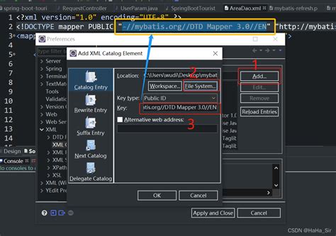mybatis eclipse 配置dtd文件 mybatis idea配置dtd文件 mybatis文件里面没有dtd文件 csdn博客