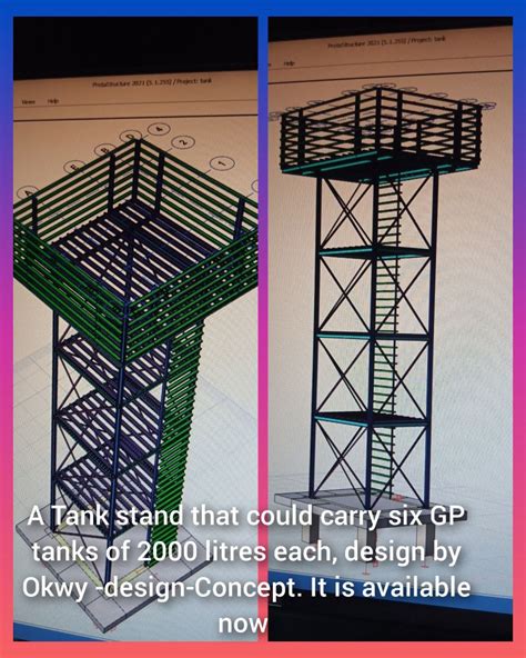 A Tank Stand Designed With Prota Structure Egwim Collins