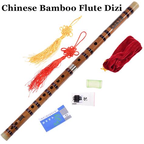 2sectons Traditional Bamboo Woodwind Chinese Dizi Vicedeal