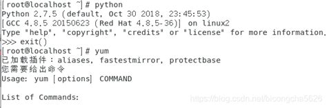Centos7不小心删除了自带的python2之后怎么办？centos7卸载了python2 Csdn博客