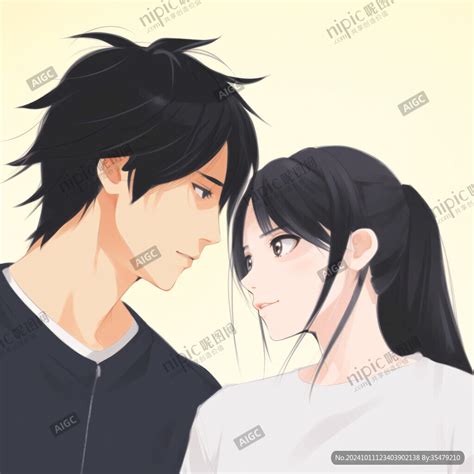 Ai创作图情窦初开插画 青春年少校园漫画人物 男女朋友插画 青春题材人物插图 告白表白插画 插画情侣 青春男生女生 情侣插画男 情侣头像插画 女生男生人物 脱单插画 情侣插画女 青年男女恋爱