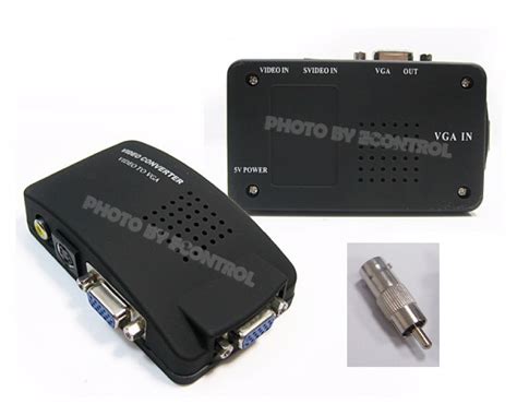 Bnc轉vga 訊號轉換器 切換器 Av轉pc 影像轉換盒 50 501複 Pchome 購物中心