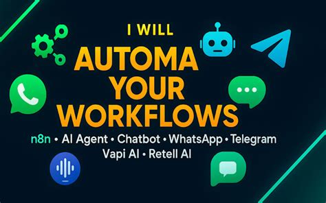 N8n Automation Ai Agent Nova Act Fix Chatbot Whatsapp Telegram Vapi Ai Retell Ai By Anthonyave