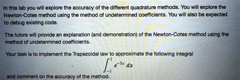 Solved In This Lab You Will Explore The Accuracy Of Different