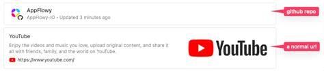 Fr Display Urls Github Repos As Bookmark · Issue 3978 · Appflowy Ioappflowy · Github
