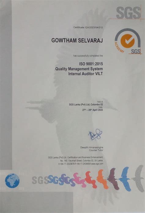 Gowtham Selvaraj On Linkedin Another Achievement To The List Successful Completion Of Two Day