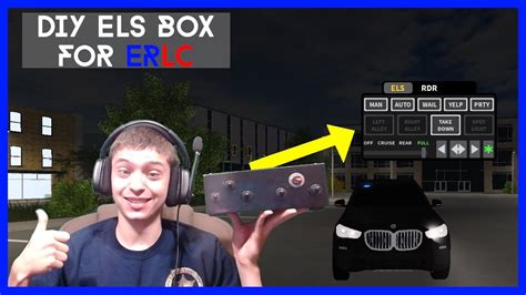 My Diy Els Box For Erlc Roblox Erlc Youtube