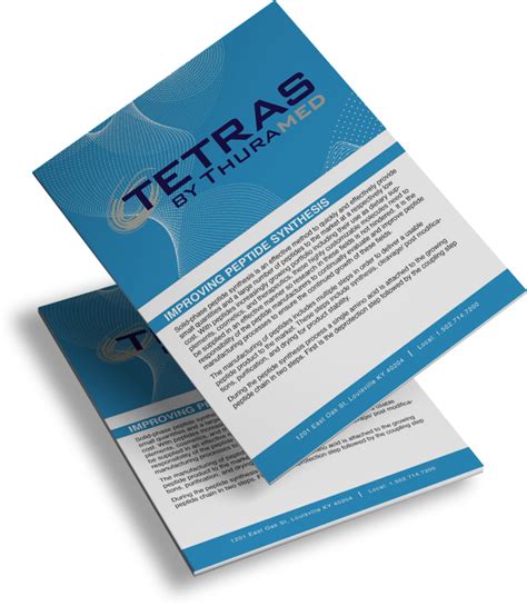Improving Peptide Synthesis Tetras Site