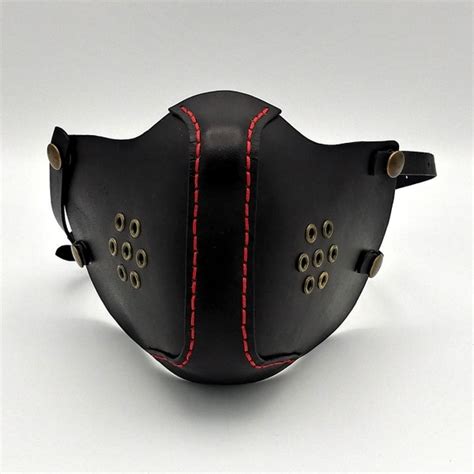Leather Mask - Etsy