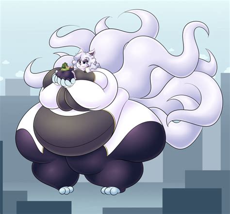 Rule 34 Alolan Vulpix Bbw Big Breasts Breasts Cleavage Female Furry