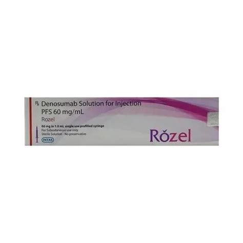 Rozel 60 Mg At ₹ 5000 Piece Rozel Injection In Hyderabad Id 2857514822833