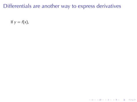 Lesson 15 Linear Approximation And Differentials Ppt