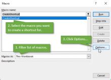 Ways To Assign Keyboard Shortcuts To Macros Excel Campus