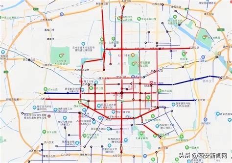西安首批10条公交专用道将精细提升为“分时段专用”路段改造进行