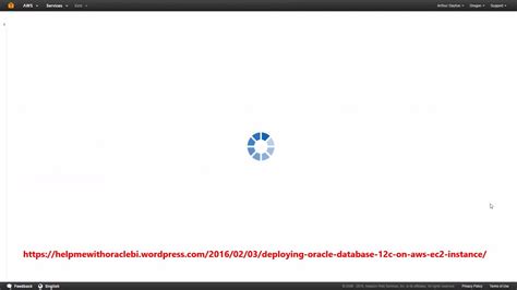 Install Oracle 12c Database On Aws Ec2 Youtube